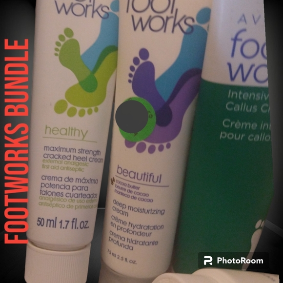 Avon | Bath & Body | Avon Footworks Set Max Strength Cracked Heel Deep ...